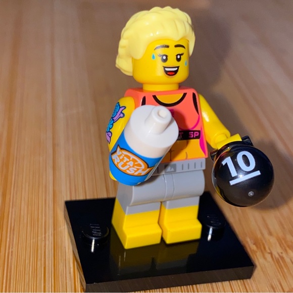 Lego | Toys | Lego Series 25 Body Builder Fitness Instructor Girl ...